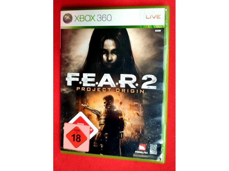 F.E.A.R. 2 Project Origin / XBox 360 Originalna Igra