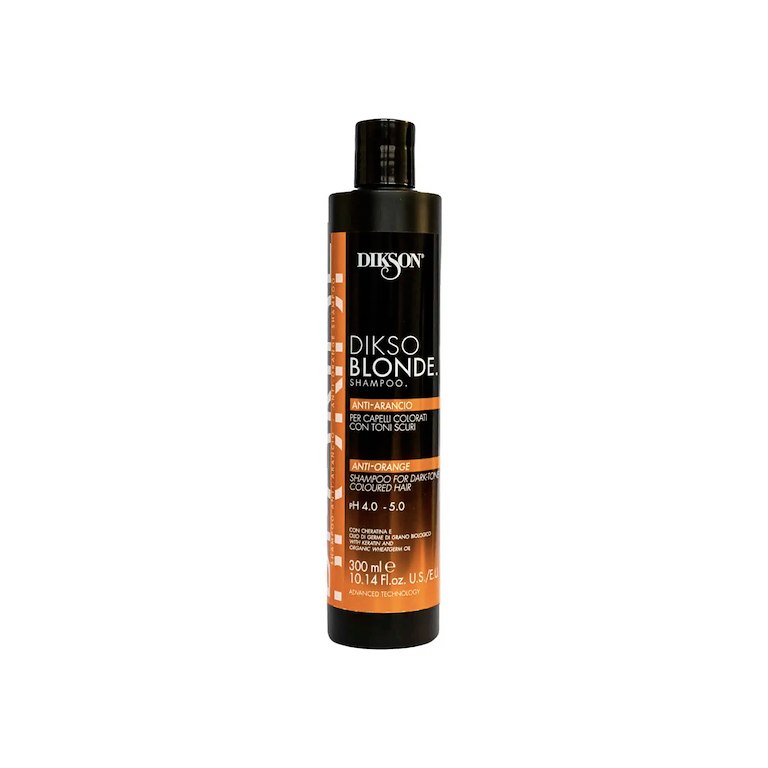Dikson DiksoBlonde Anti-Orange Shampoo 1000ml – Šampon za kosu obojenu tamnim tonovima
Dikson DiksoBlonde Anti-Orange Shampoo 1000ml – Šampon za kosu obojenu tamnim tonovima