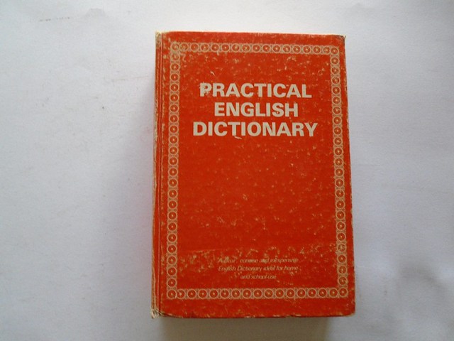 Practical english dictionary, rečnik engleskog jezika,