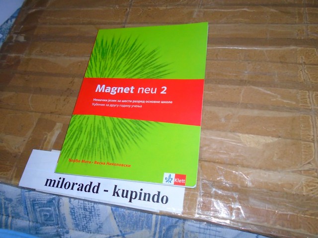 Nemački za 6 razred Klett Magnet neu 2