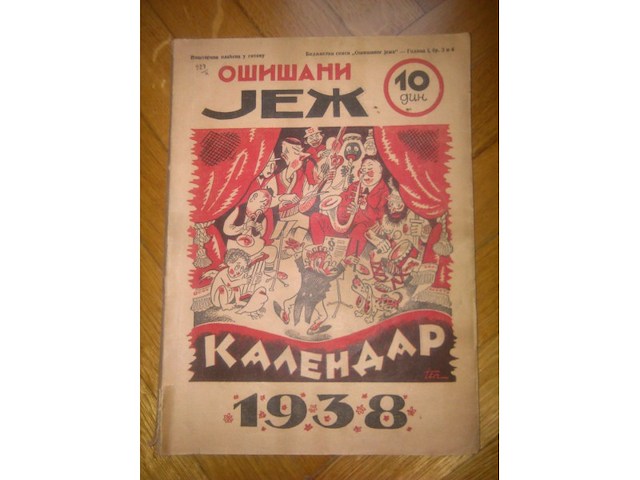 Osisani jez- Kalendar 1938- RETKO