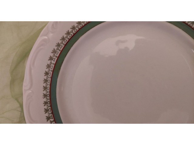 Porcelanski tanjir ALBA Iulia  precnika 26 cm
