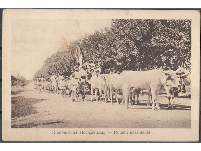 Rumunija - Svadba 1917