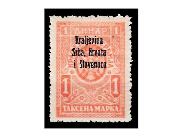 BA-TAKSENA MARKA KRALJEVINE SHS 1923