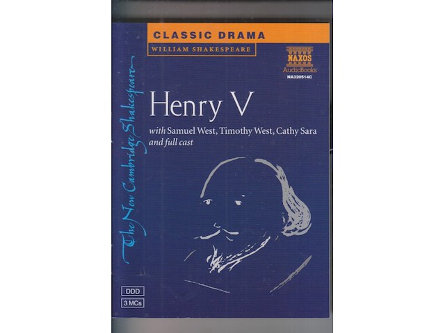 HENRY V + 4 kasete x 2 strane - kolekcionarski, 2000.