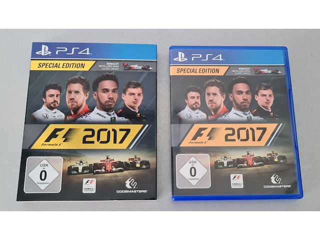 F1 2017 Formula 1  SPECIAL EDITION   PS4