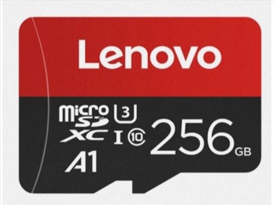 256 GB - Lenovo Micro SD/XC/TF Card A1/U3/Class 10