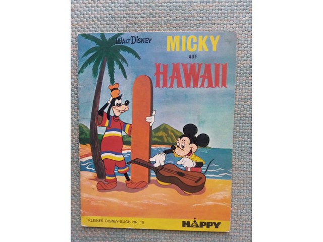 Walt Disney Micky auf Hawaii