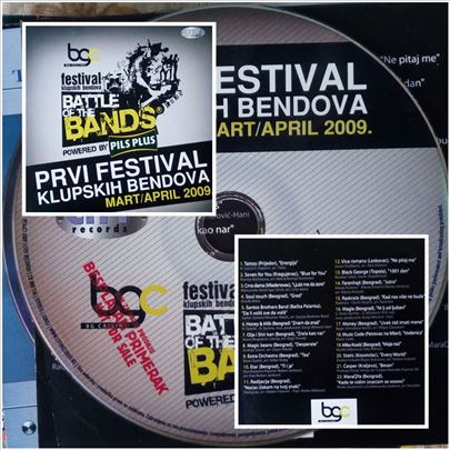 CD Prvi festival klupskih bendova mart/april 2009