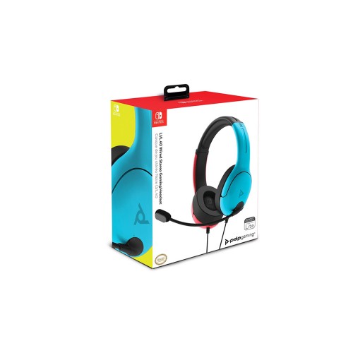 Nintendo Switch Wired Headset LVL40 Blue/Red