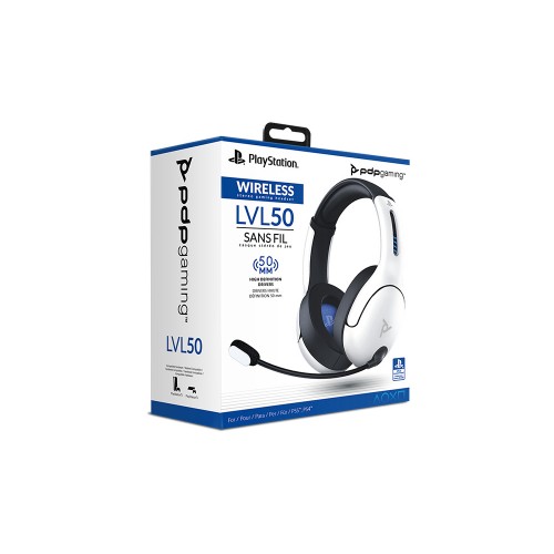 PS4 Wireless Headset LVL50 White