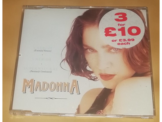 Madonna ‎– Cherish (CD Single)