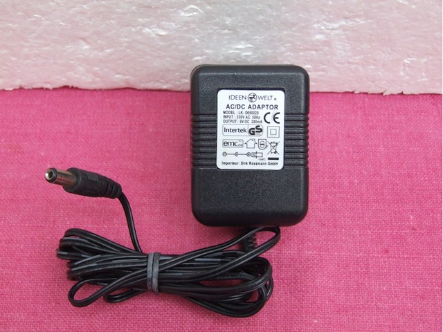 Ideen Welt adapter 9V 200mA ORIGINAL + GARANCIJA!