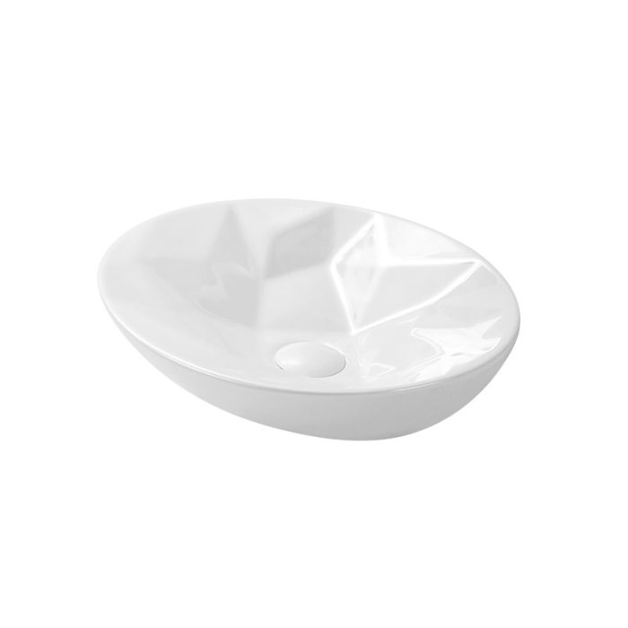 Lavabo LINNI Prism White 51cm SEB01