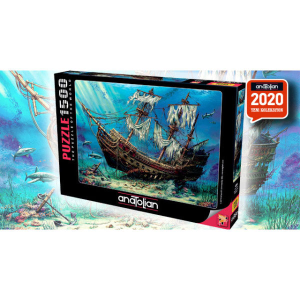 Anatolian Puzzle Ship wrecked 1500 pcs 145580