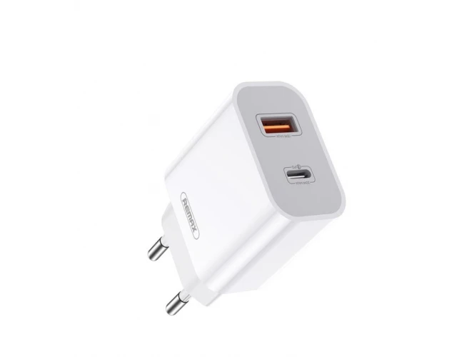 REMAX RP-U68 (97889) kućni punjač USB 3.0 fast charger 20W beli