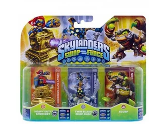 Skylanders SWAP Force Triple Pack C (Star Strike + Gill Grunt + Trigger Happy)