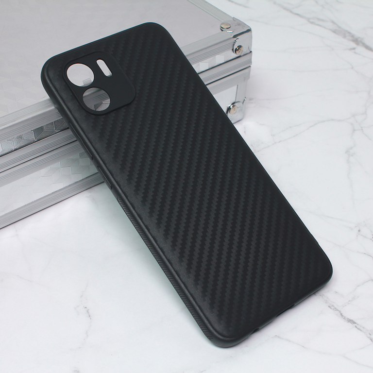 Maska Carbon fiber za Xiaomi Redmi A1/A2 crna