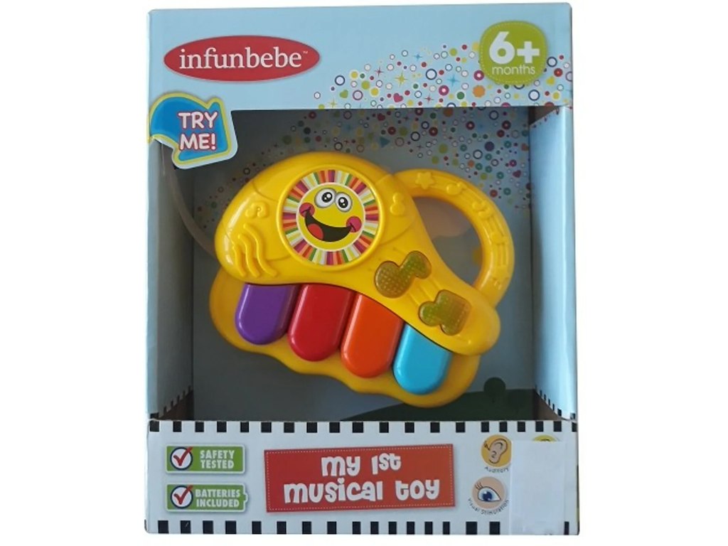 Infunbebe igračka za bebe piano LS008