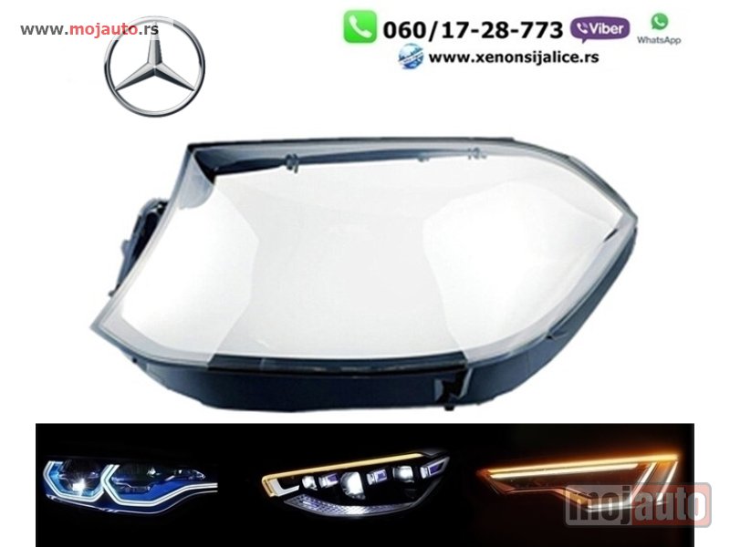 Staklo fara staklo za far mercedes gls x166 17-