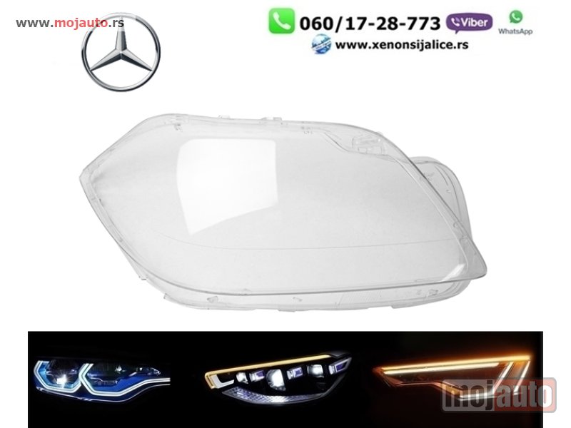 Staklo fara staklo za far mercedes gl w166 12-16