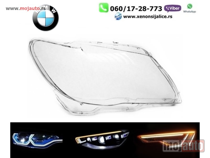 Staklo fara staklo za far bmw 7 e65/e66 05-08