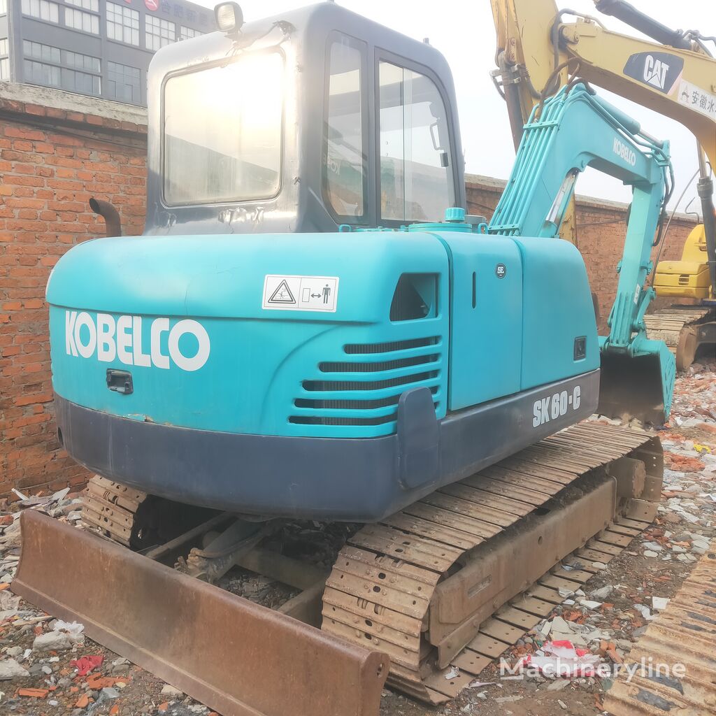 Kobelco SK60 with Swing Boom mini bager