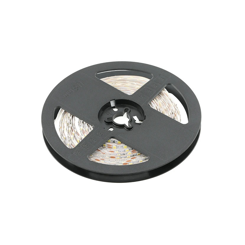 LED TRAKA 2835. 600 LEDs/m. 3200K. 78W. 1900 lm/m. 24VDC. IP20. 8 mm. 5 m