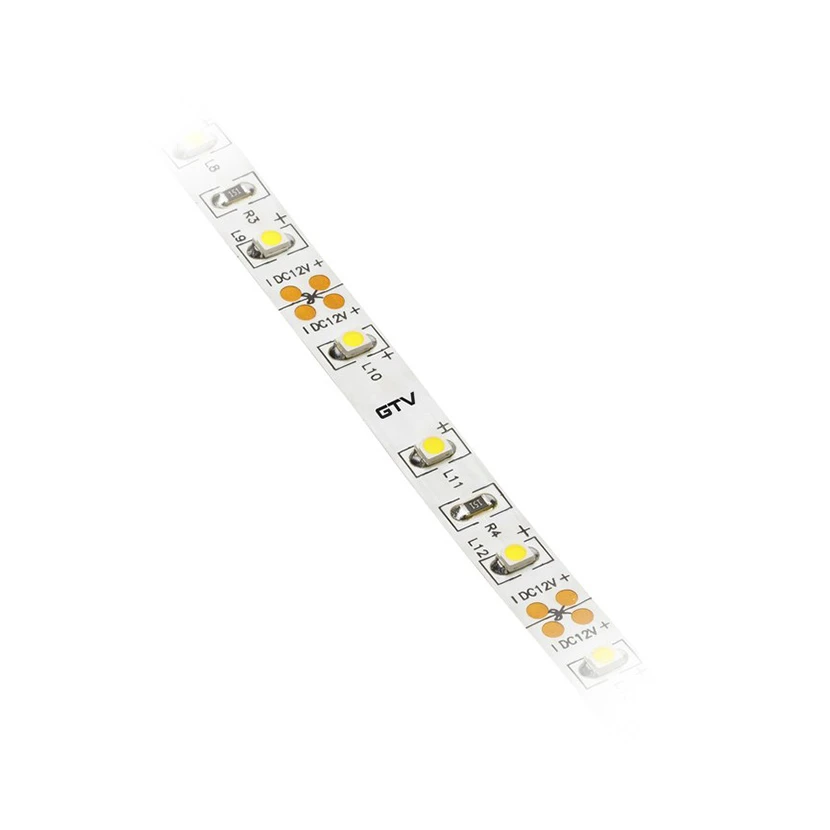 LED TRAKA 2835 60 LEDs/m 3200K 6.0 W/m 700 lm/m 12VDC IP65 8 mm 5 m