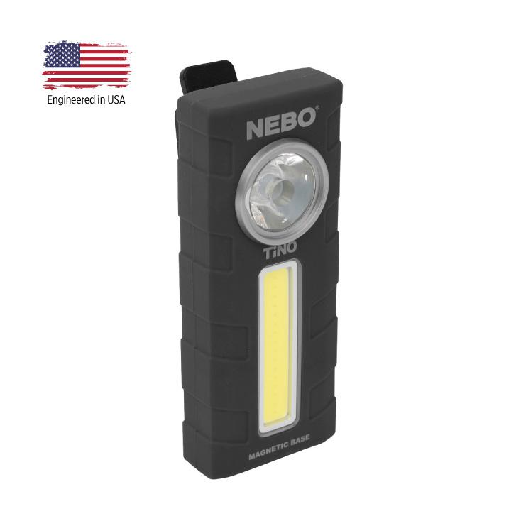 LED baterijska lampa NEBO TINO NEB-6809-G