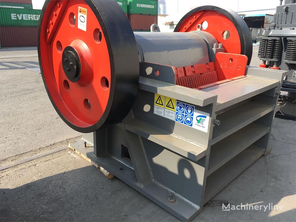 Nova Kinglink PEX300X1300 Secondary Fine Jaw Crusher | 100TPH čeljusna drobilica