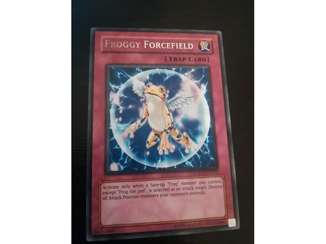 Yu-GI-OH!- Froggy Forcefield (Rare)