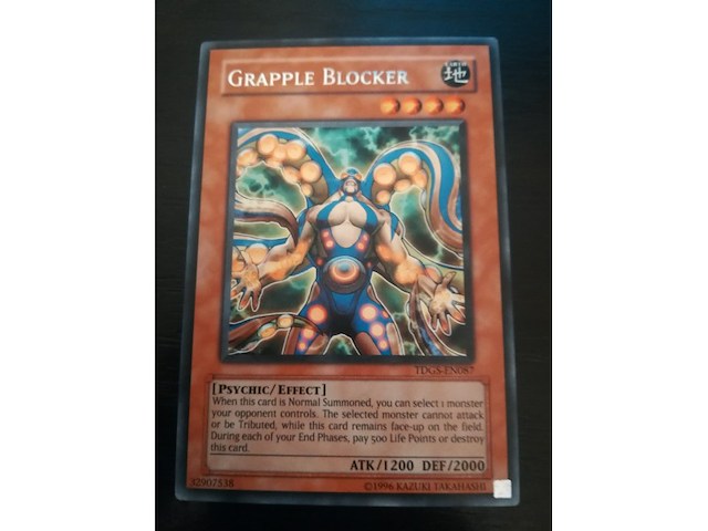 Yu-GI-OH!- Grapple Blocker  (Rare)