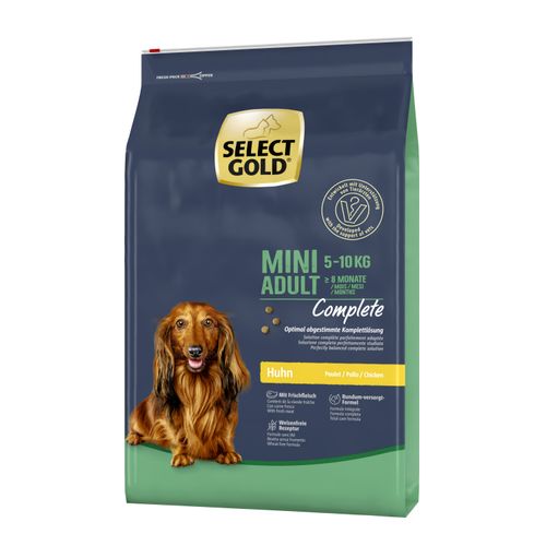 Select Gold DOG Complete Mini Adult piletina 1 kg