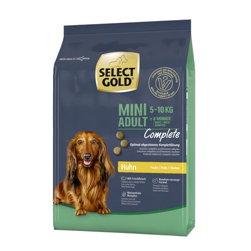 Select Gold DOG Complete Mini Adult piletina 10 kg