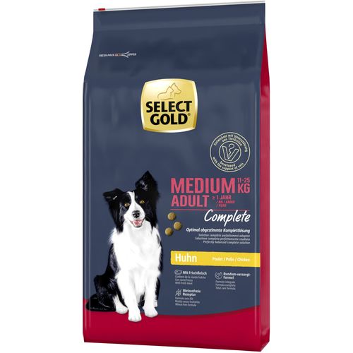 Select Gold DOG Complete Medium Adult piletina 12 kg