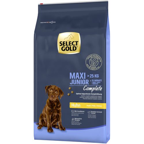 Select Gold DOG Junior Maxi piletina 12 kg