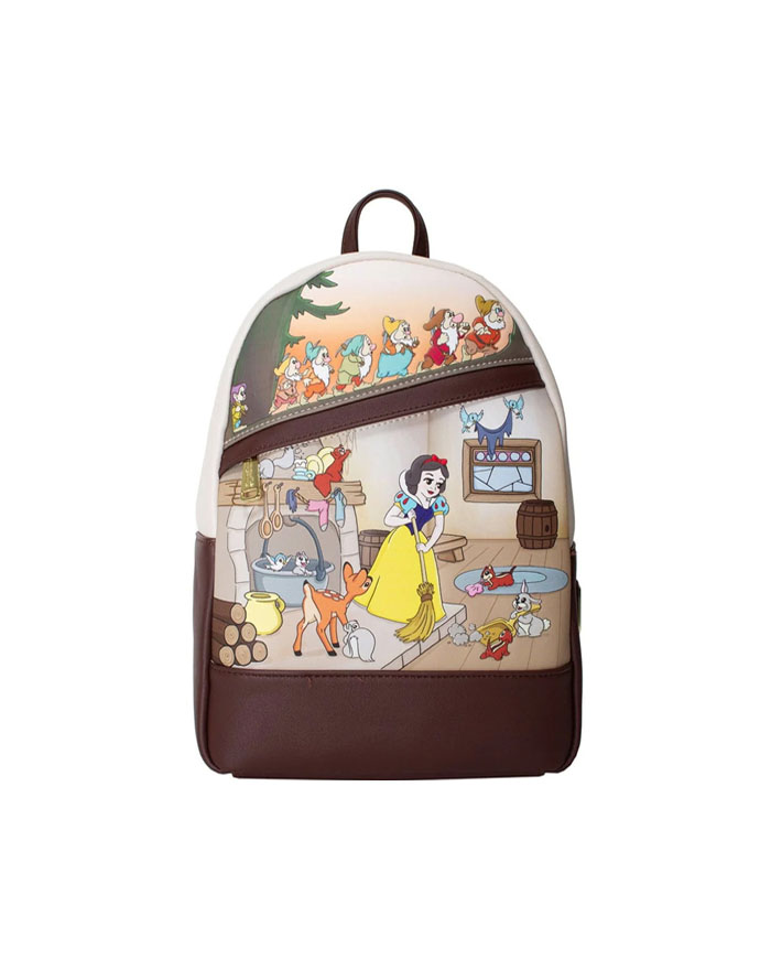 RANAC DISNEY PRINCESS SNOW WHITE BROWN Loungefly