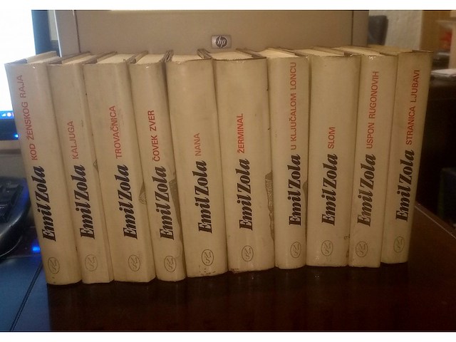 Emil Zola komplet 10 knjiga