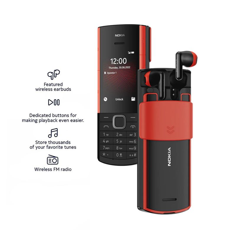 Mobilni telefon Nokia 5710 XA 4G 2.4″ 48MB/128MB crna