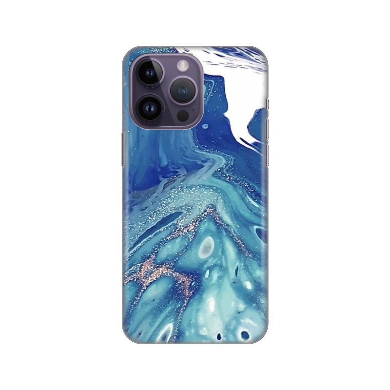 Maskica Silikonska Print za iPhone 14 Pro Max 6.7 Blue Marble