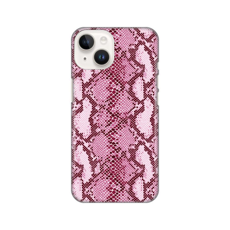 Maskica Silikonska Print za iPhone 14 6.1 Pink Snake