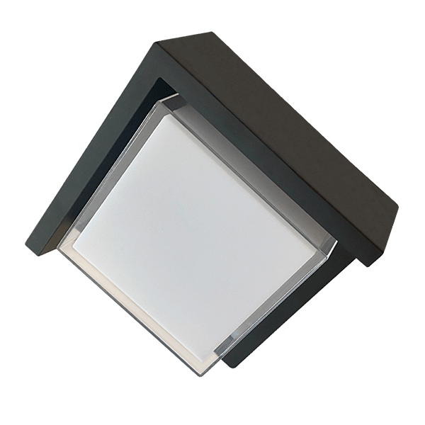 GRF341 LED WALL LAMP 10W 4000K IP44 BLACK