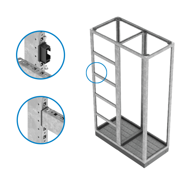 YBT- HORIZONTAL SPLITTING SET FOR WIDTH 60CM