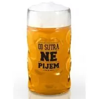 Krigla Čaša za pivo Od sutra ne pijem