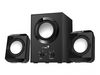 Genius SW-2.1 300, 2.1 speaker system, 10 W (Subwoofer: 5W / Satellites: 2.5 W x2), 3.5mm