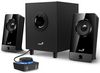 Genius SW-2.1 300X, 2.1 speaker system, 10 W (Subwoofer: 3.5 W / Satellites: 3.25 W x2), 3.5mm