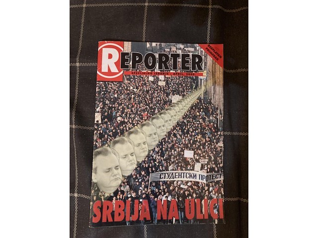 Reporter i nalepnica”gotov je”+kalendar dzepni “Otpor”