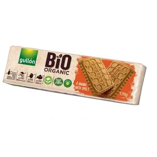 Keks bogat vlaknima organic 170g Gullon