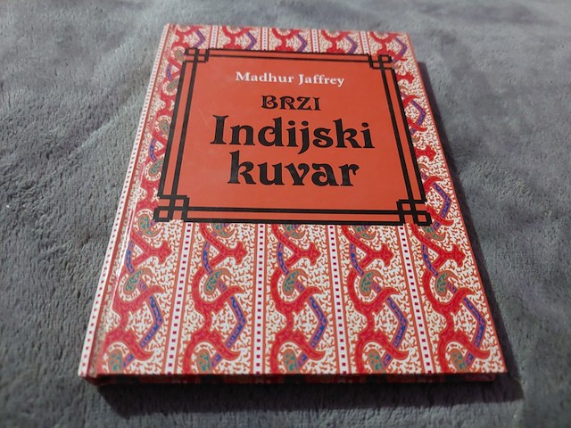 Brzi indijski kuvar Madhur Jaffrey